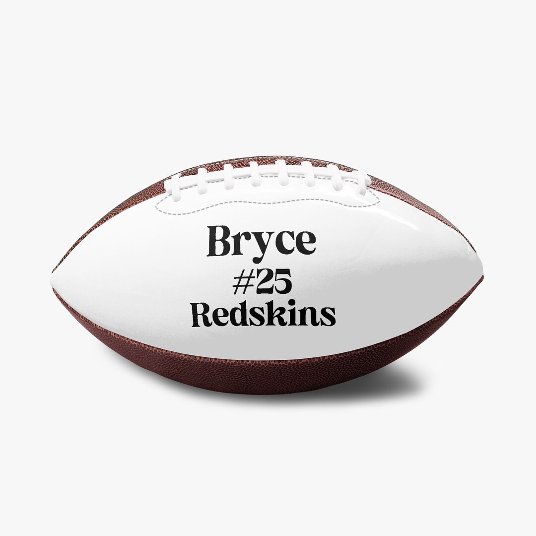 Custom Football Ball, Personalized Football Ball, Engraved Football ...