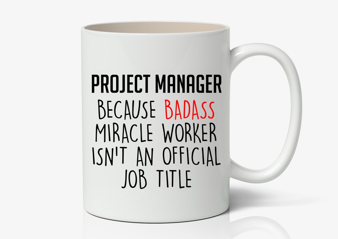 Project Manager Mug, Project Manager Present, Project Manager Gift ...