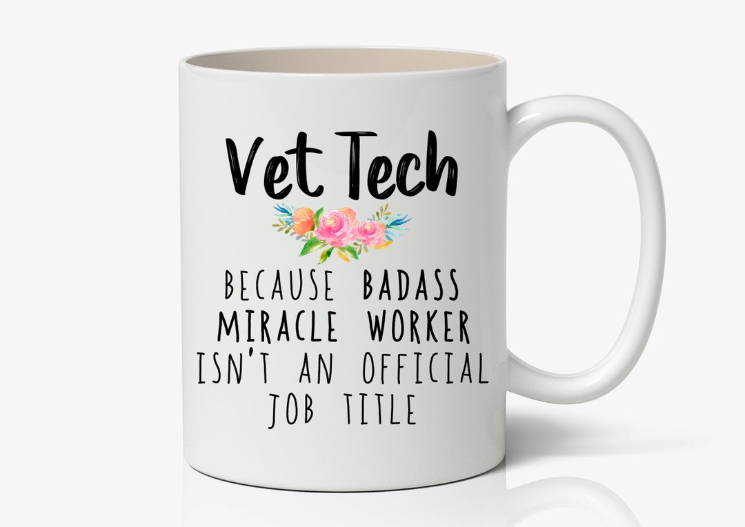 Vet Tech Mug, Vet Tech Travel Mug, Vet Tech Gift Ideas, Vet Tech ...