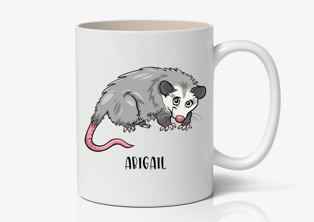 Custom Opossum Mug, Opossum Present, Opossum Tumbler, Opossum Gift ...