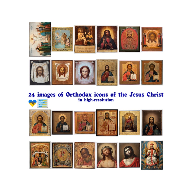 Catholic Icons Stickers - Etsy UK