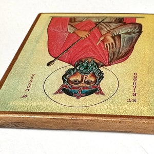 Christian Icon of the Saint Richard the Pilgrim or Richard of Wessex ...