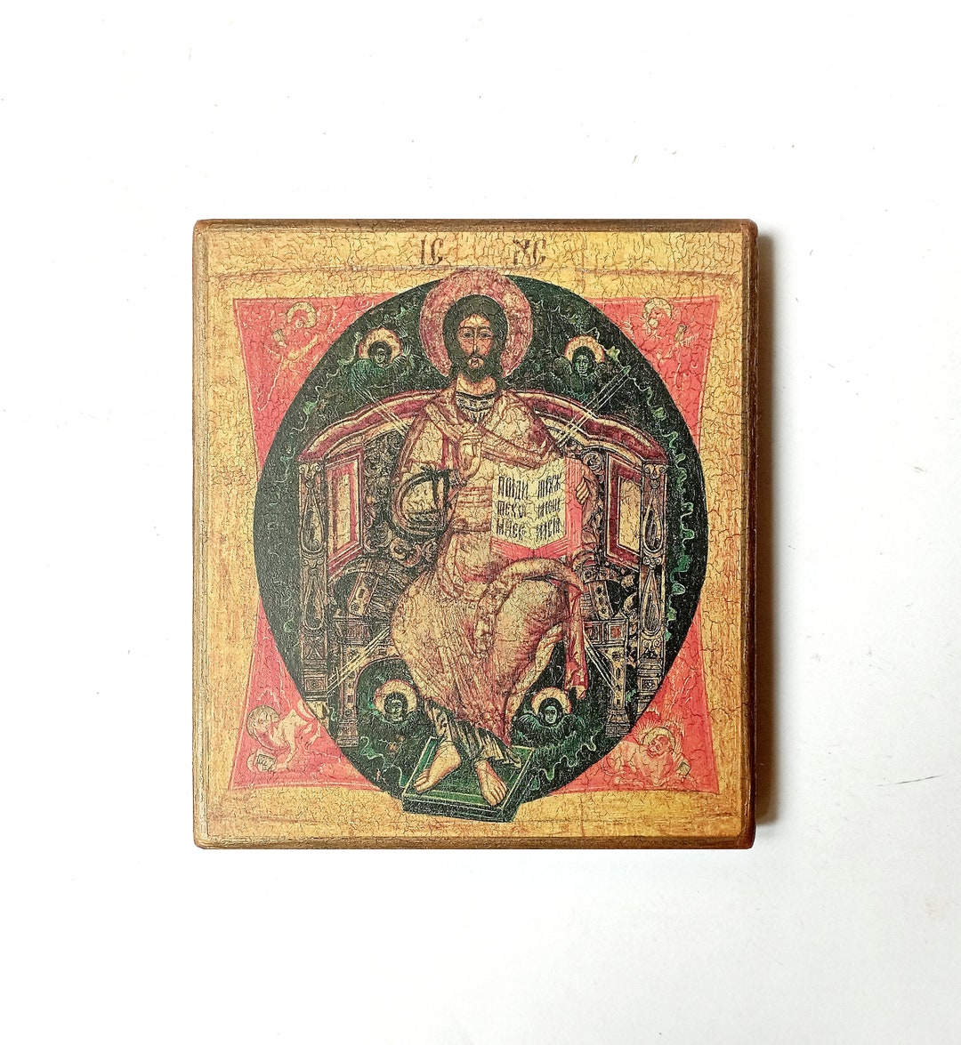 Christian Orthodox Icon the Savior in Power, Spas, Jesus Christ, Savior ...