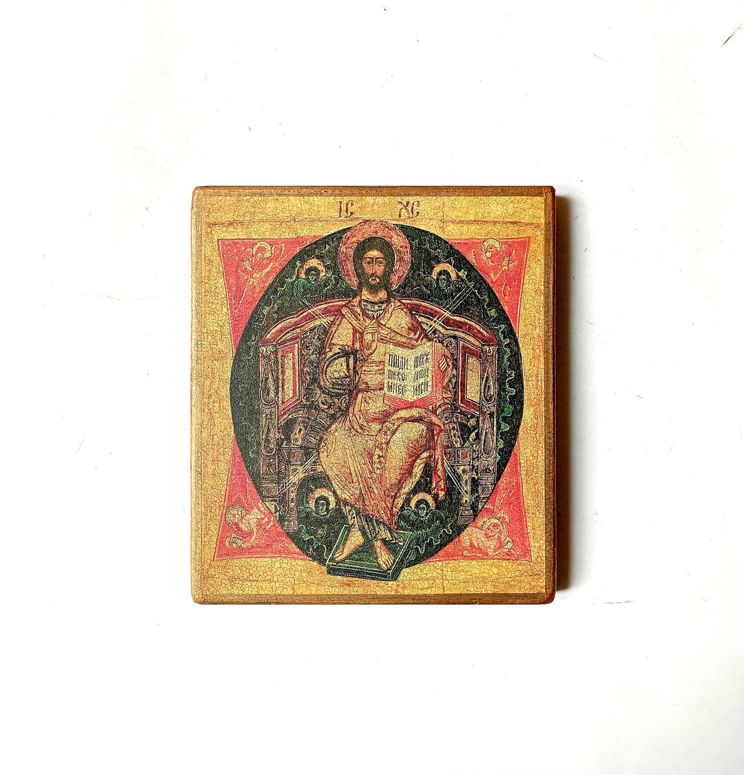 Christian Orthodox Icon the Savior in Power, Spas, Jesus Christ, Savior ...