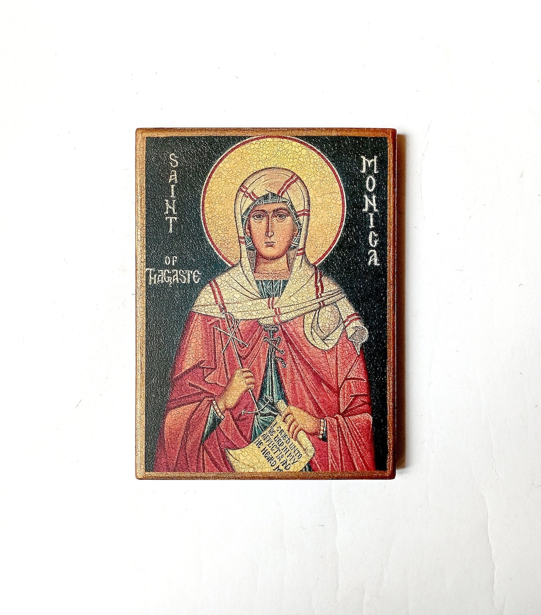 Christian Catholic Icon of the Saint Monica of Tagaste Saint - Etsy