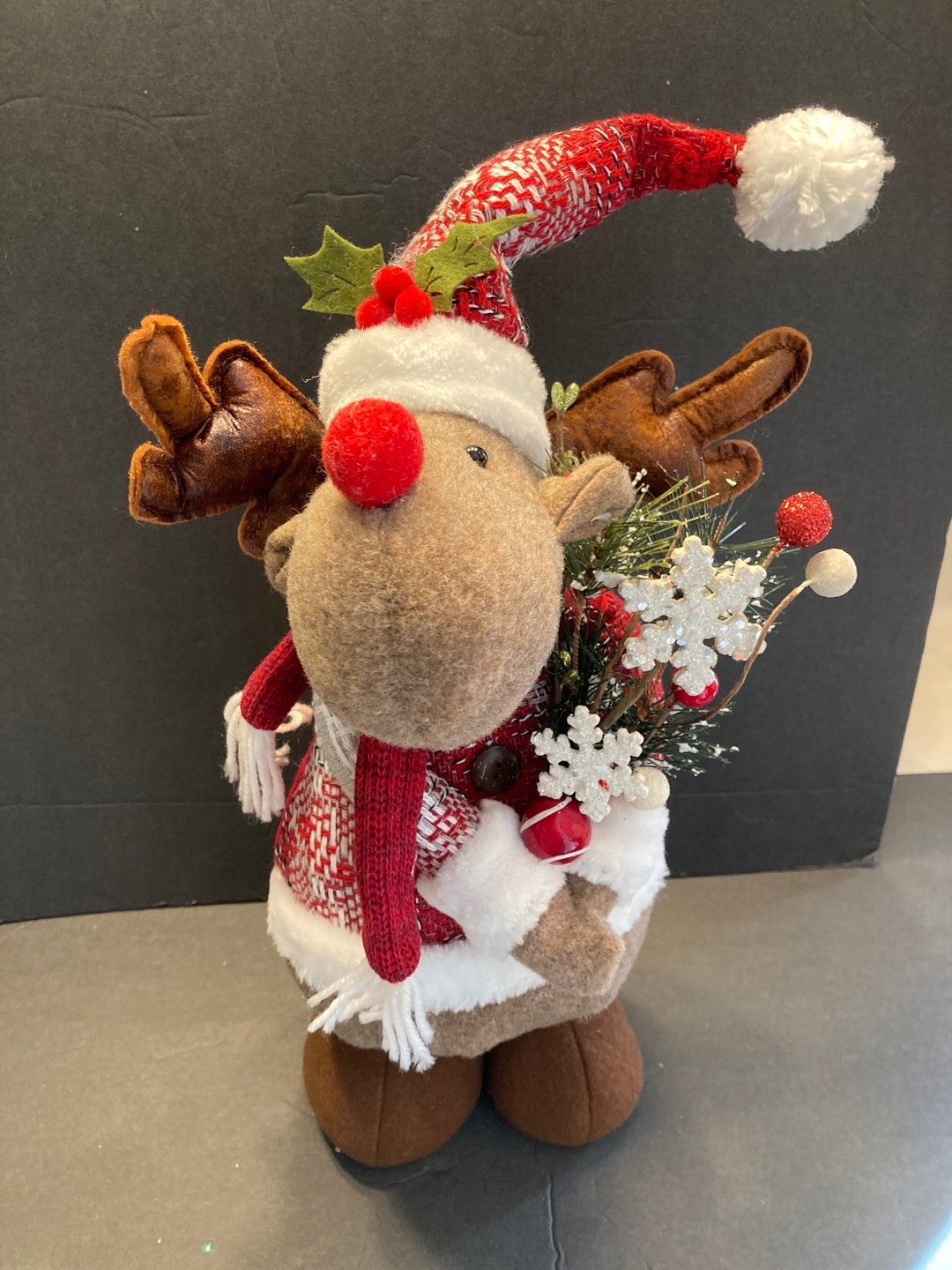 BEST SELLER Christmas Moose, Decorative Moose, Christmas Moose Decor ...