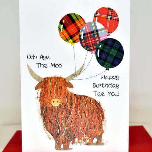 Scottish Birthday Card Kilt WWBD55 - Etsy