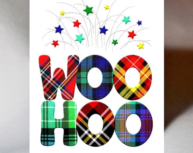 Woohoo Congratulations Celebration Card - Etsy