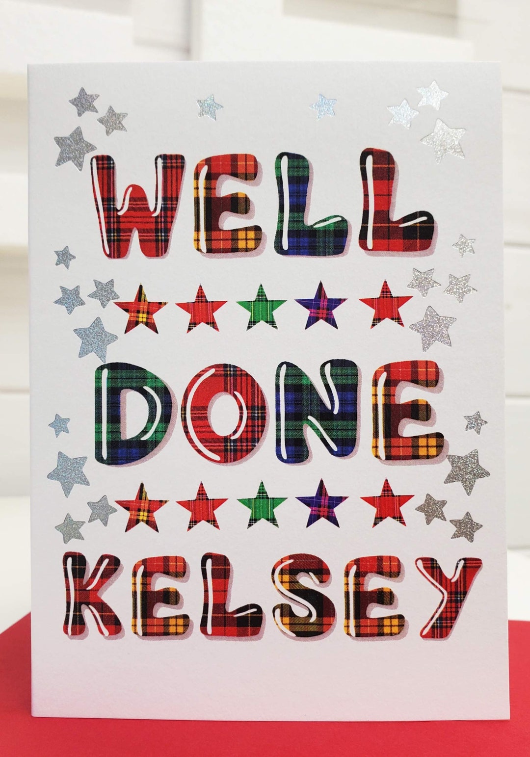 Well Done (insert Name) Card WWCN19 - Etsy
