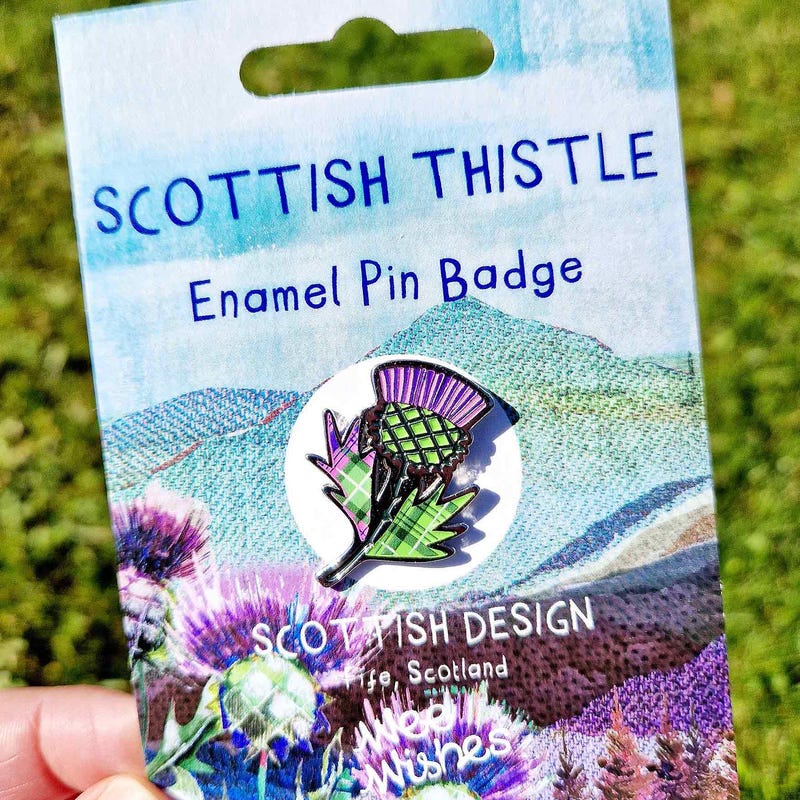 Thistle Pin - Etsy