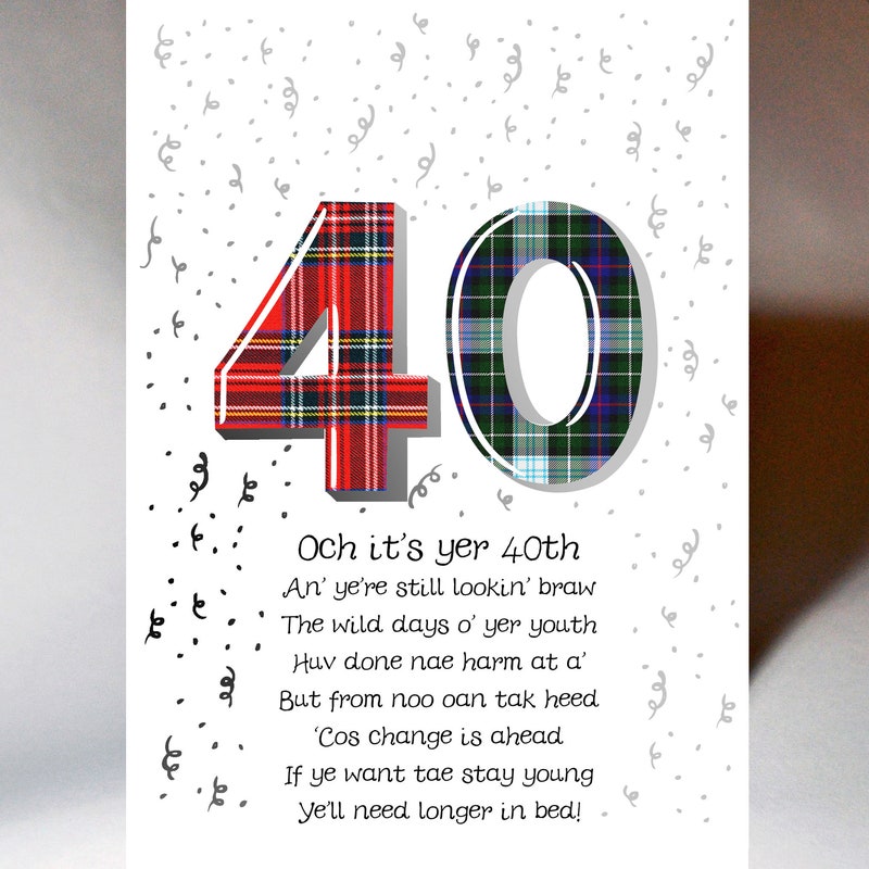 Son 40th Birthday Card - Etsy UK
