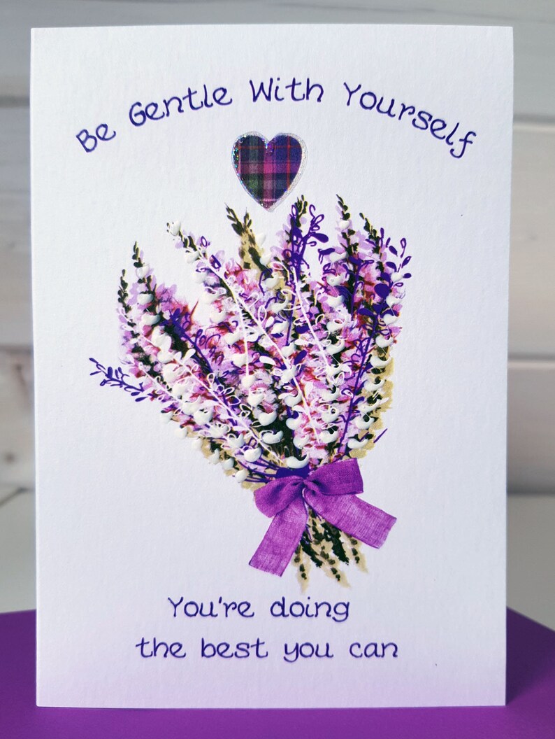 Just Because Heather 'be Gentle' Card JB03 - Etsy