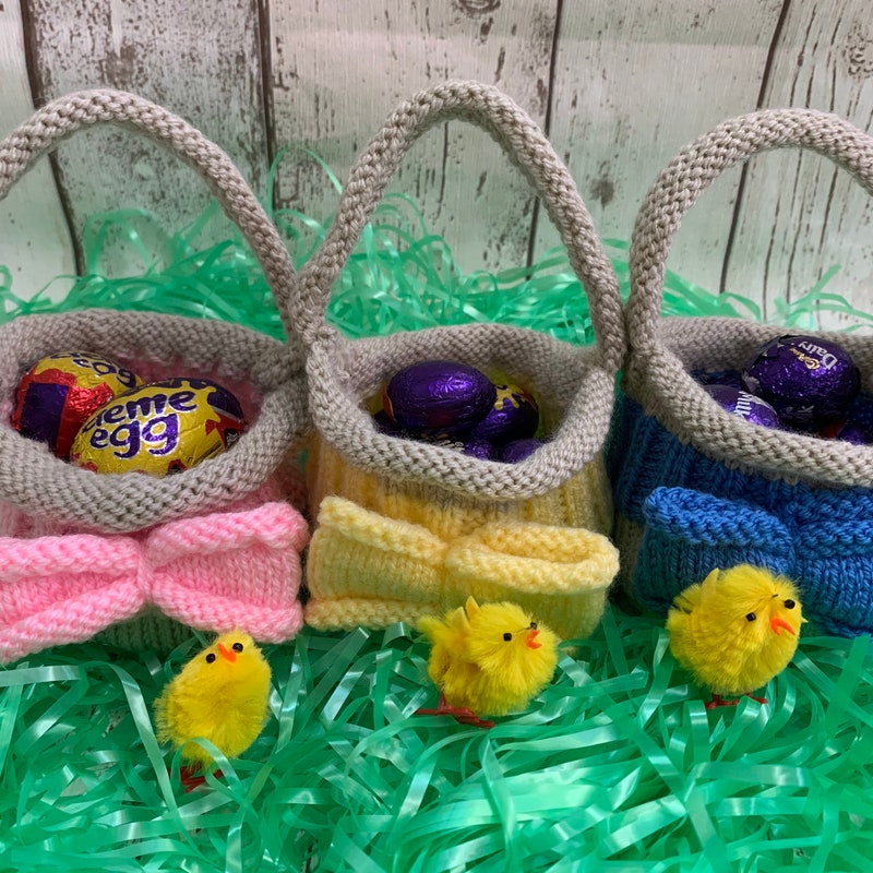 Easter Egg Basket - Etsy