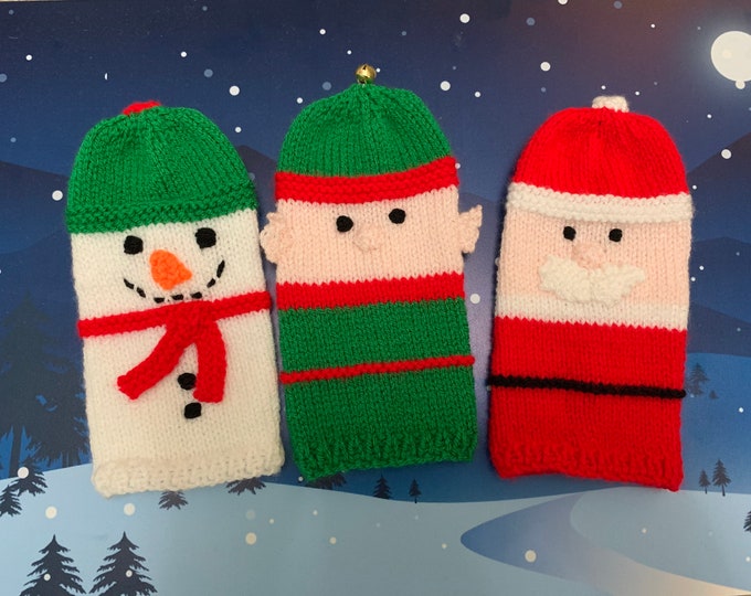 Hand Knitted Chocolate Bar Cover Christmas Chocolate Cover - Etsy