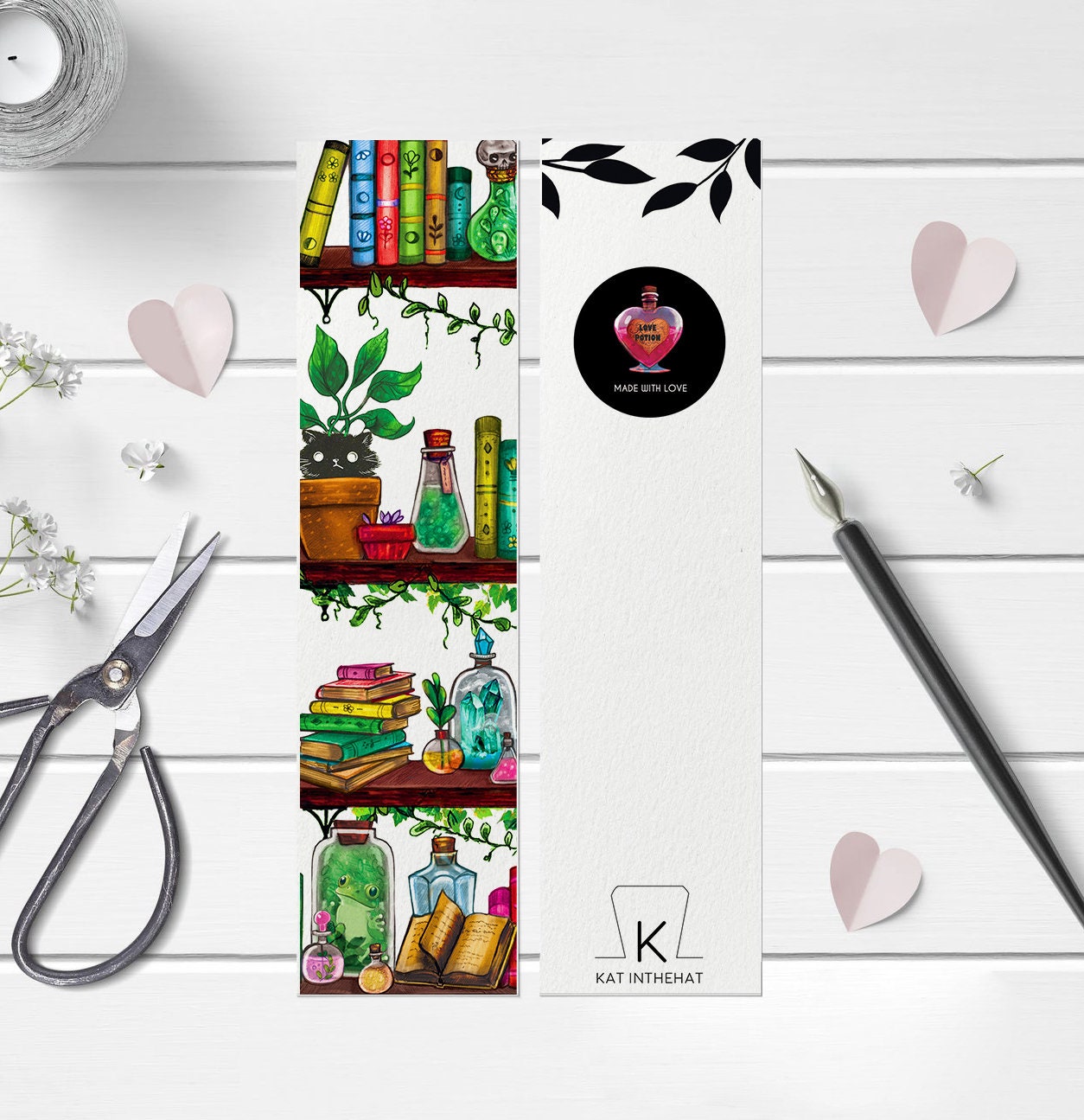 Bookmark Bookmark Harry Potter Godzilla Flowers - Etsy