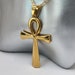 Ankh Necklace / BIG Ankh / Gold Ankh / African Ankh / African Jewelry ...
