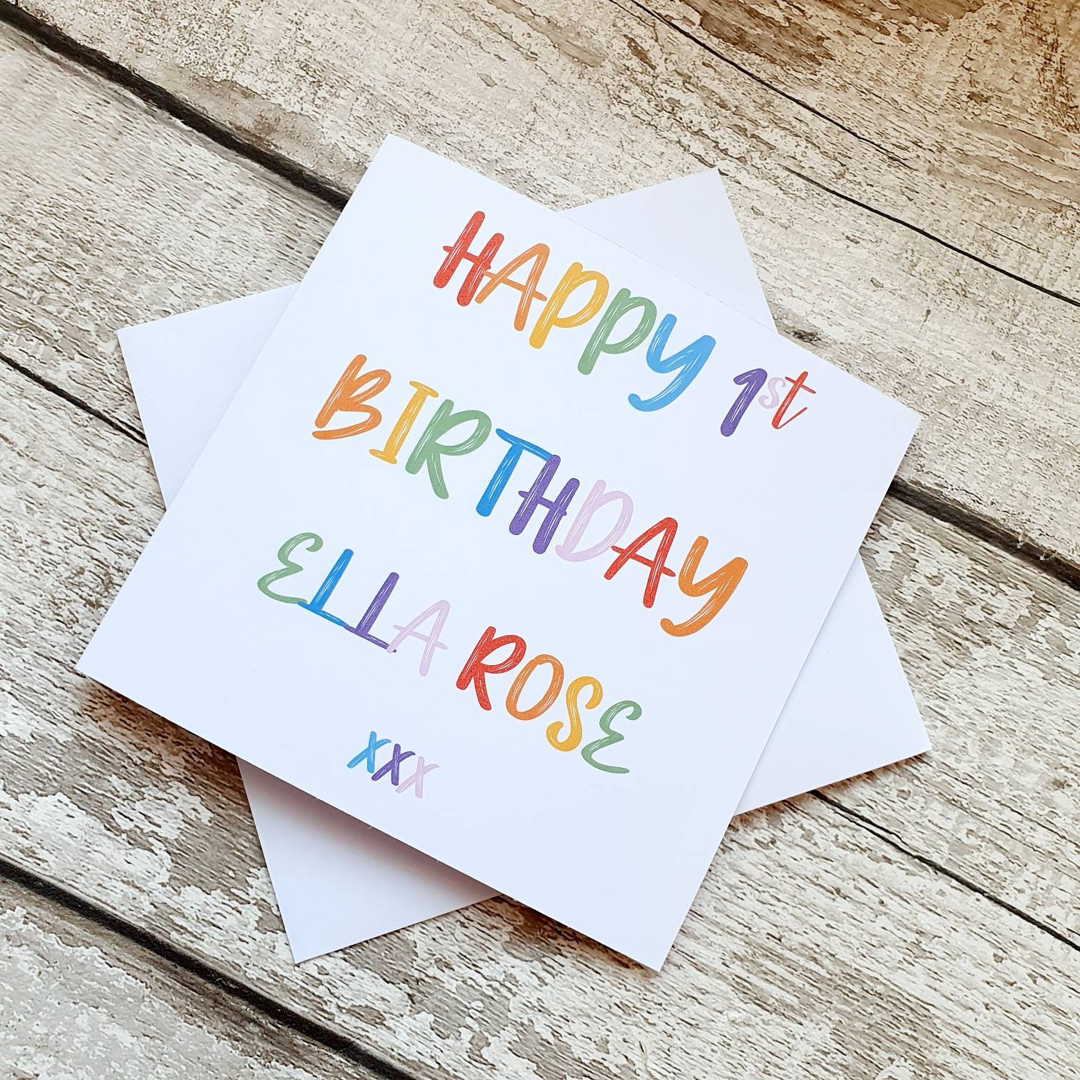 Personalised Birthday Cards Personalised Name and Age - Etsy UK