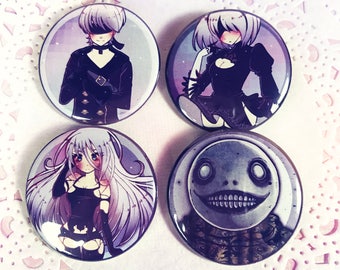 NieR Automata Emil Head Face Vinyl Sticker inspired by