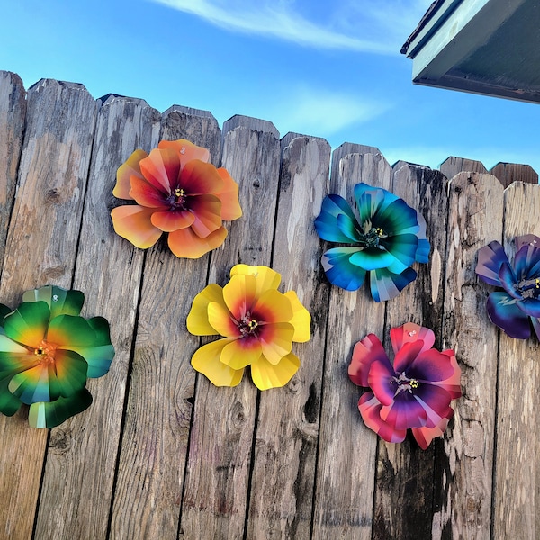 Metal Flowers - Etsy