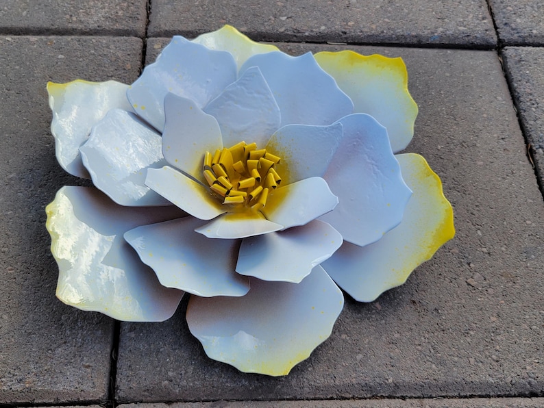 Colorful Metal Spring Flower: Garden & Fence Decor - Etsy