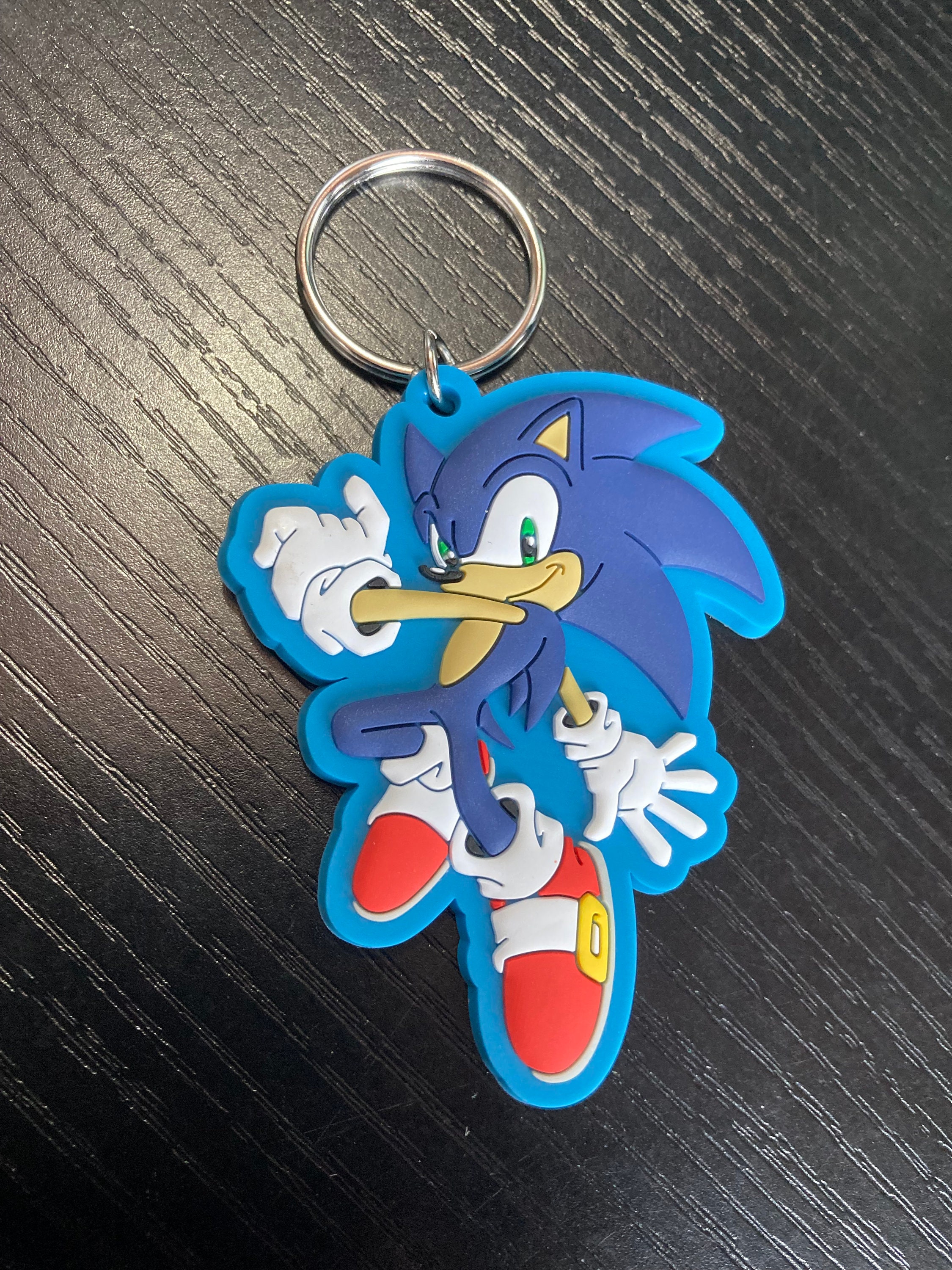 Sonic the Hedgehog + Tails - Official 2D Keyrings Sega X 2 Set Bundle ...