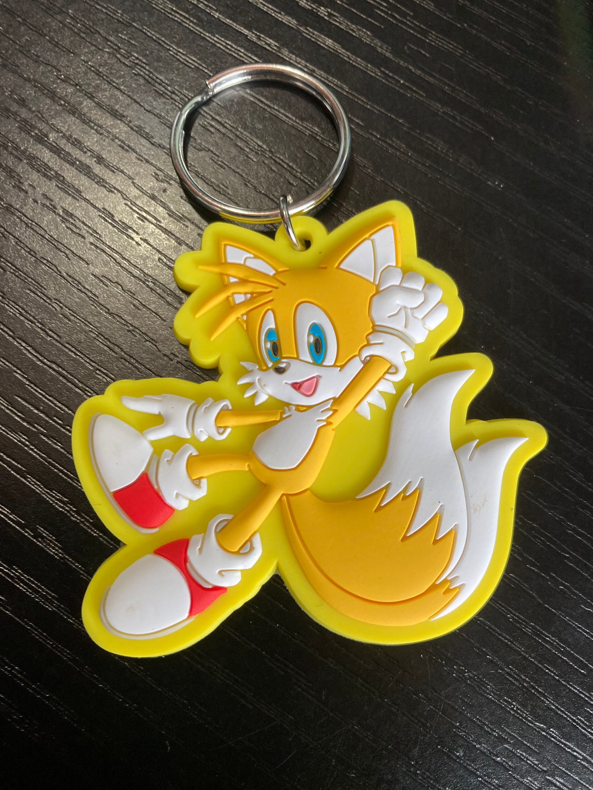 Sonic the Hedgehog + Tails - Official 2D Keyrings Sega X 2 Set Bundle ...