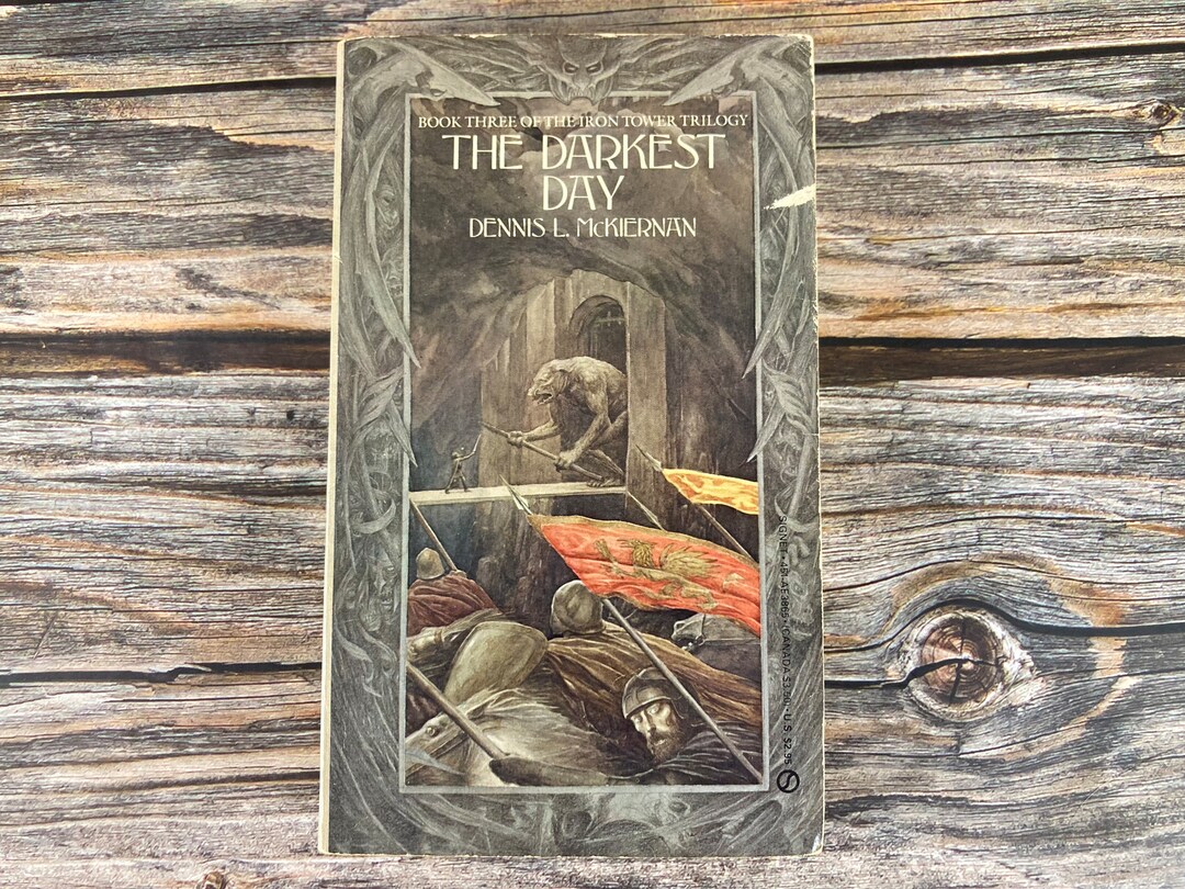 The Darkest Day Dennis L. Mckiernan | Book III of Iron Tower Series ...