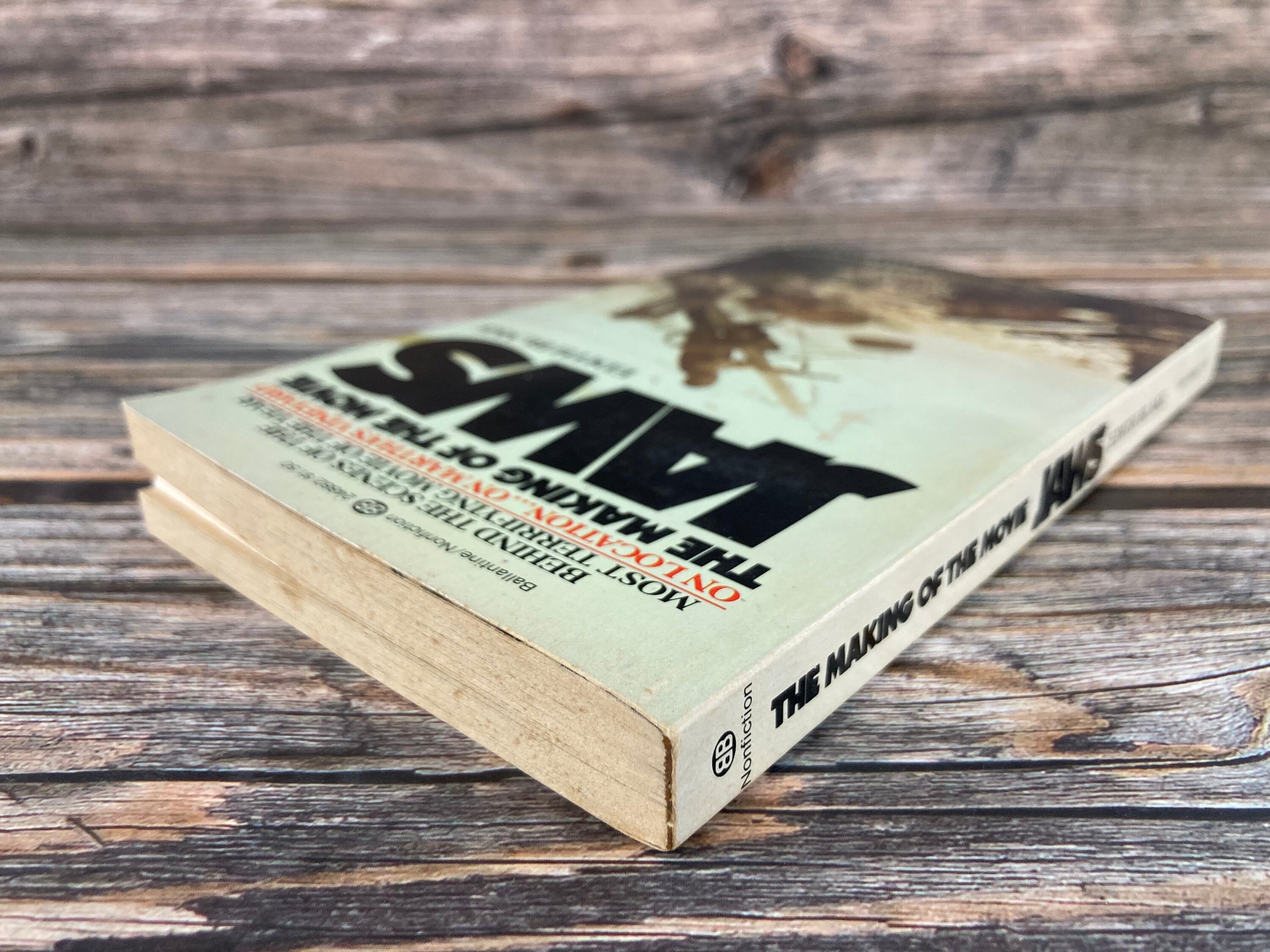 Making of Jaws by Edith Blake Ballantine Nonfiction Horror Books Movie ...