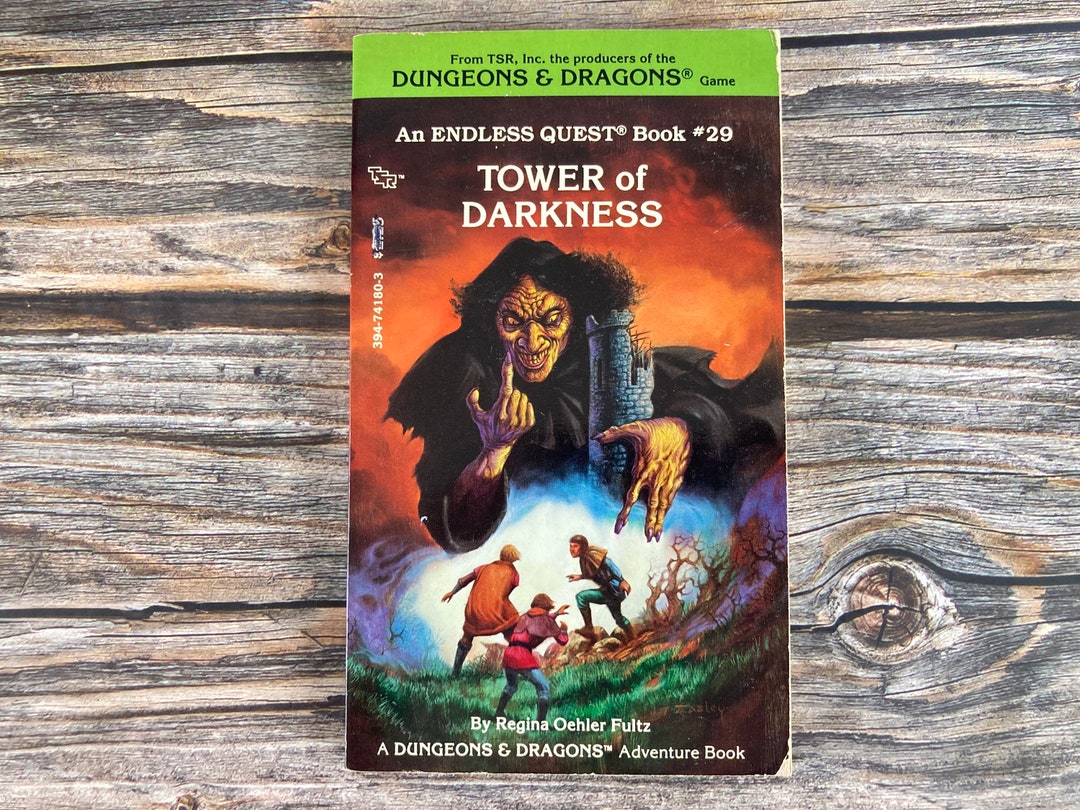 Vintage Dungeons & Dragons Endless Quest Book #29 Tower of Darkness by ...