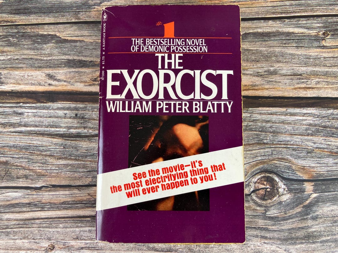 The Exorcist by William Peter Blatty- Paperback Bantam Books Horror ...