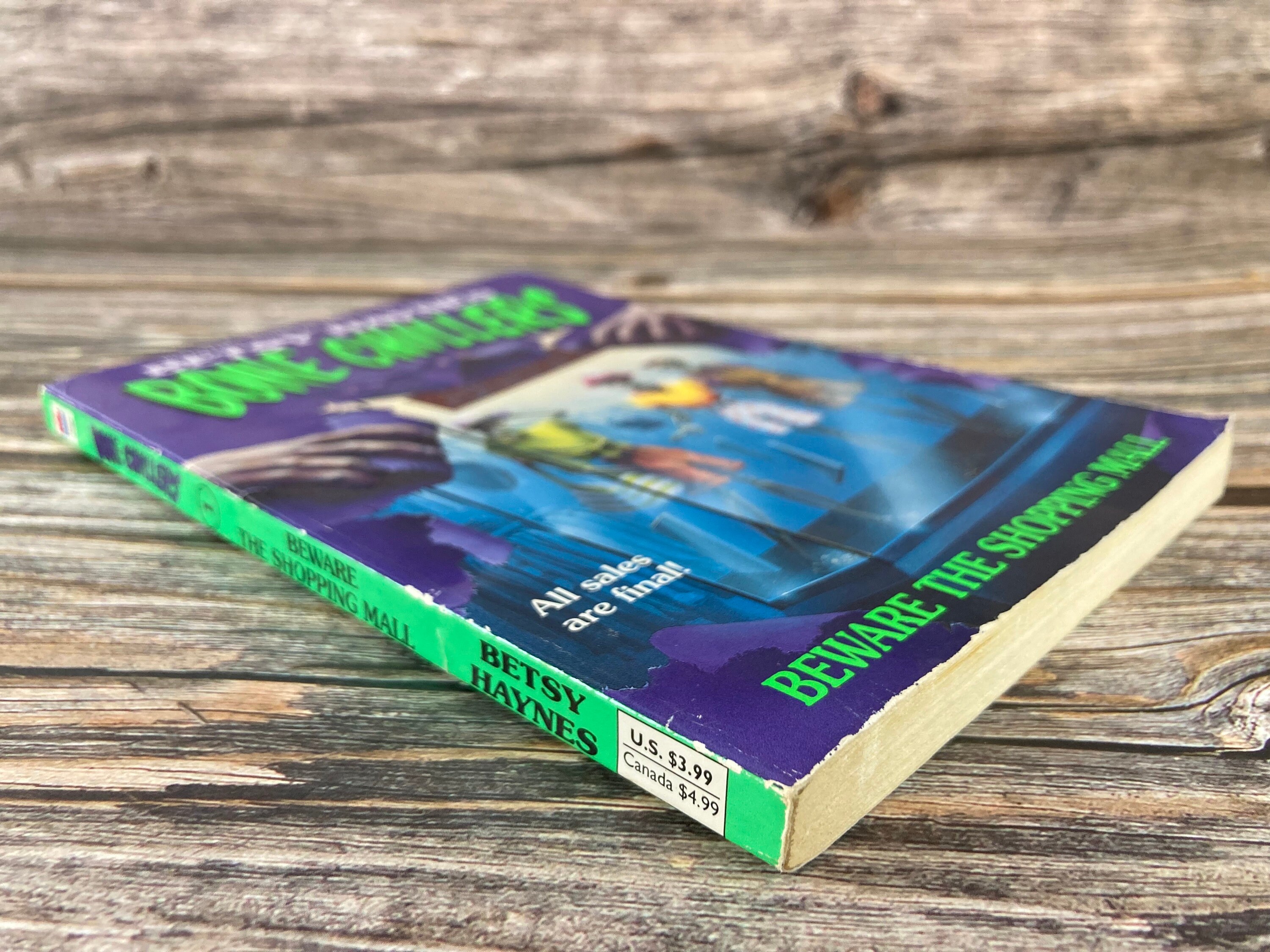 Beware the Shopping Mall by Betsy Haynes | Bone Chillers Book 1| Young ...