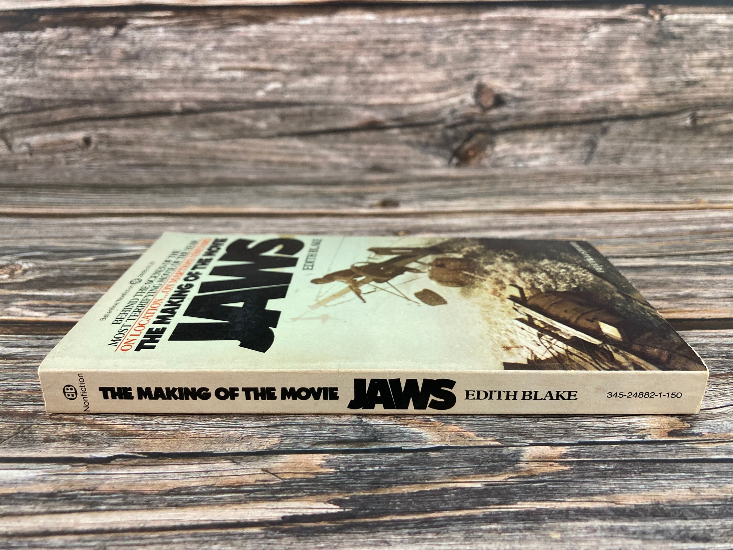 Making of Jaws by Edith Blake Ballantine Nonfiction Horror Books Movie ...