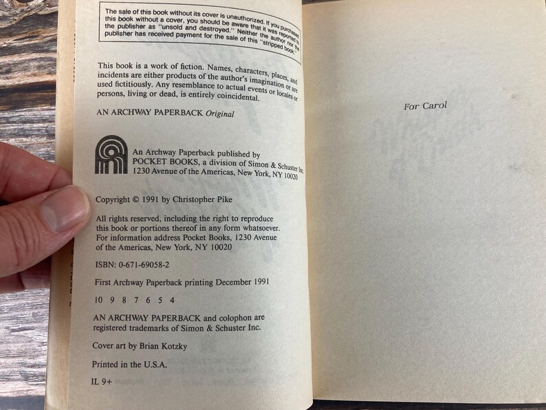 Whisper of Death by Christopher Pike - Archway Paperback Novel ...