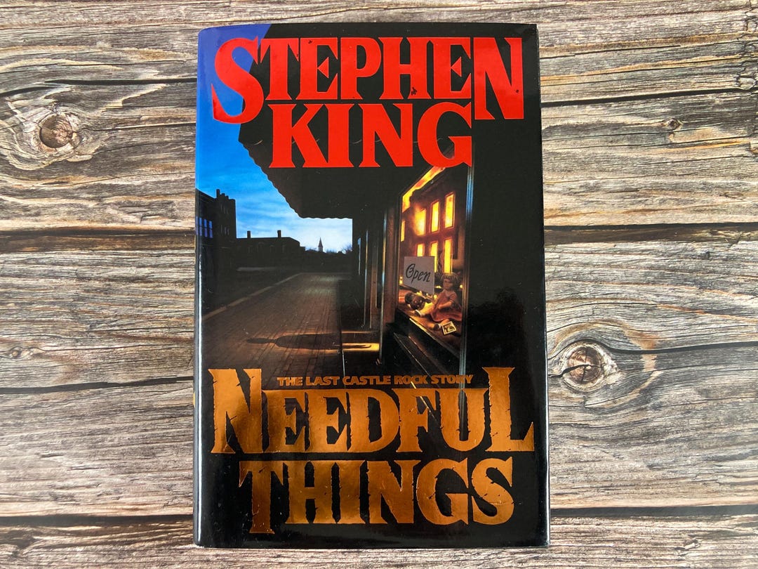 Hardcover Needful Things by Stephen King - Viking Publisher Paperback ...