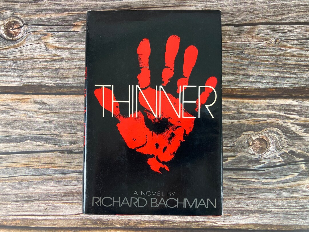 Thinner by Richard Bachman / Stephen King NAL Hardcover Horror Books ...
