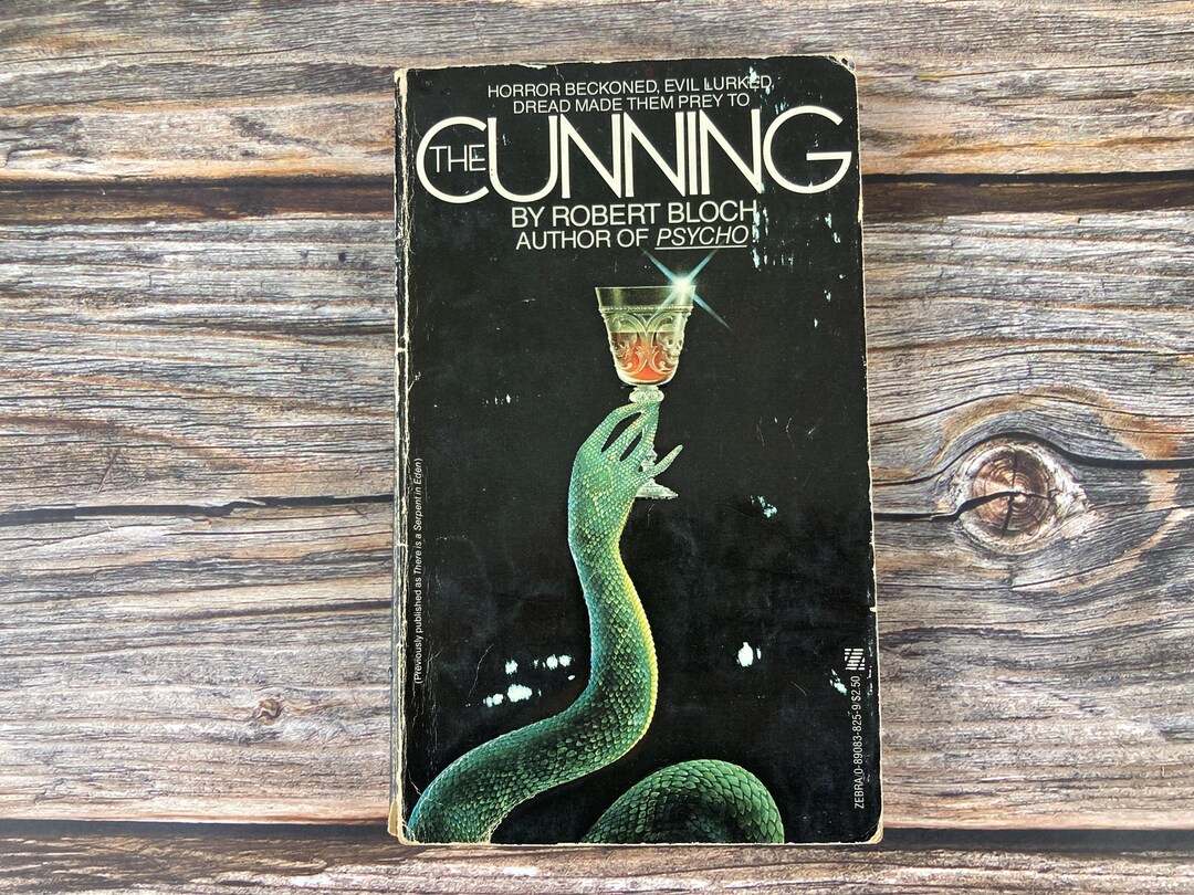 The Cunning by Robert Bloch 1970s Horror Paperbacks - Vintage Horror ...