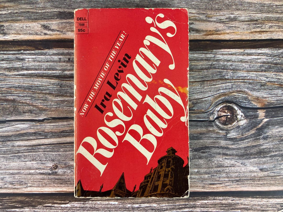 Rosemary's Baby by Ira Levin - Red Cover - Horror Books Horror ...
