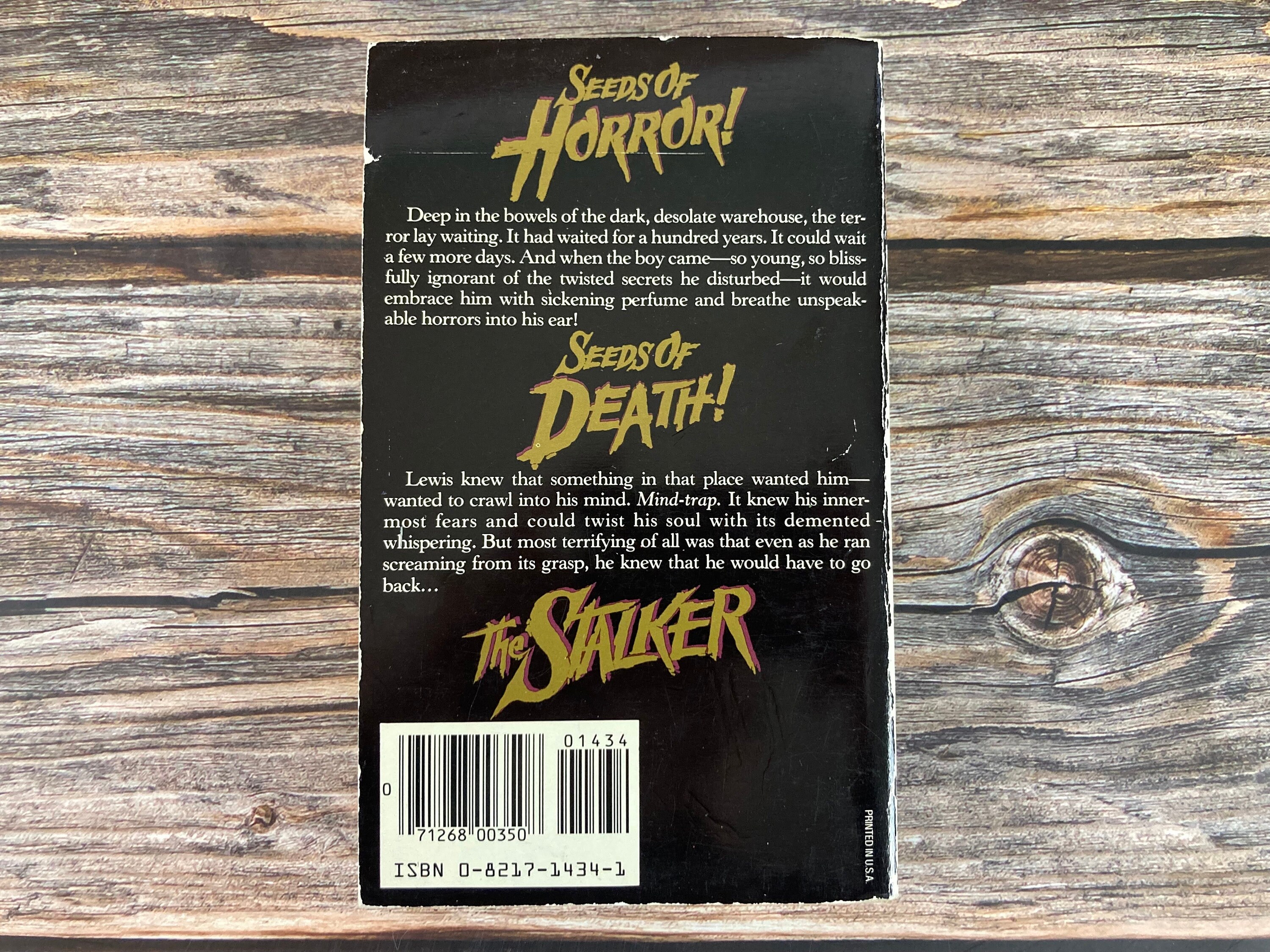 The Stalker by Claude Teweles Zebra Horror Books Zebra Paperback Horror ...