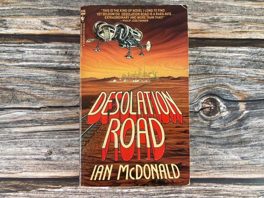 Desolation Road by Ian Mcdonald - Bantam Spectra Books - Vintage Sci Fi ...
