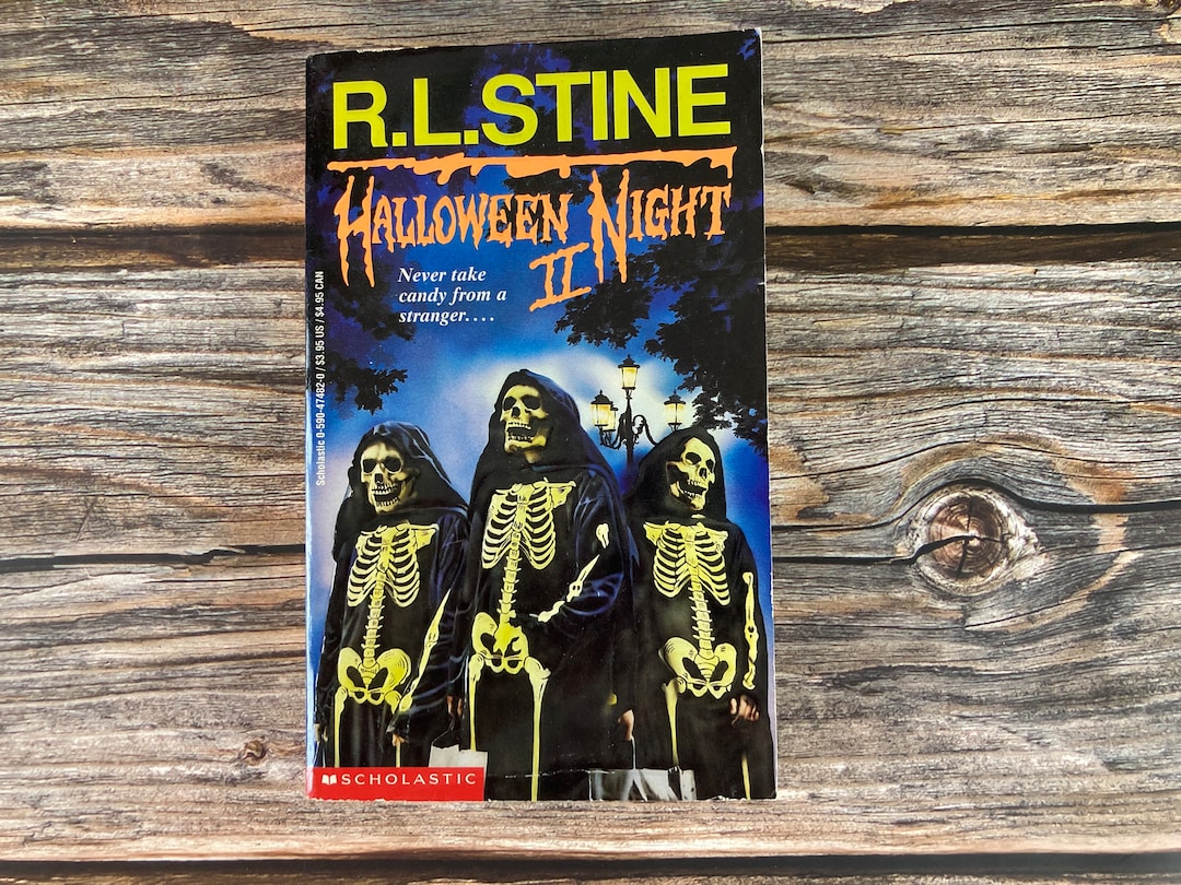 Halloween Night II by R.L. Stine - RARE - Scholastic Paperback Horror ...