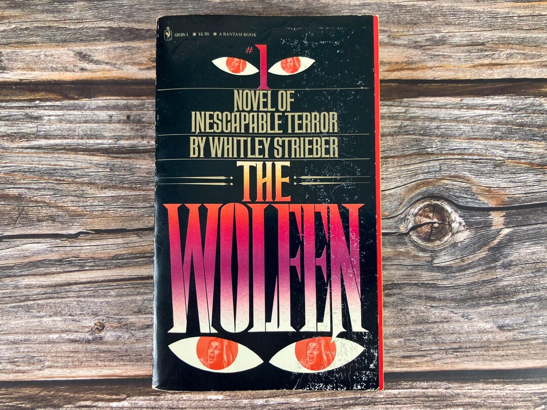 The Wolfen by Whitley Strieber Bantam Horror Books Tor Paperback Horror ...