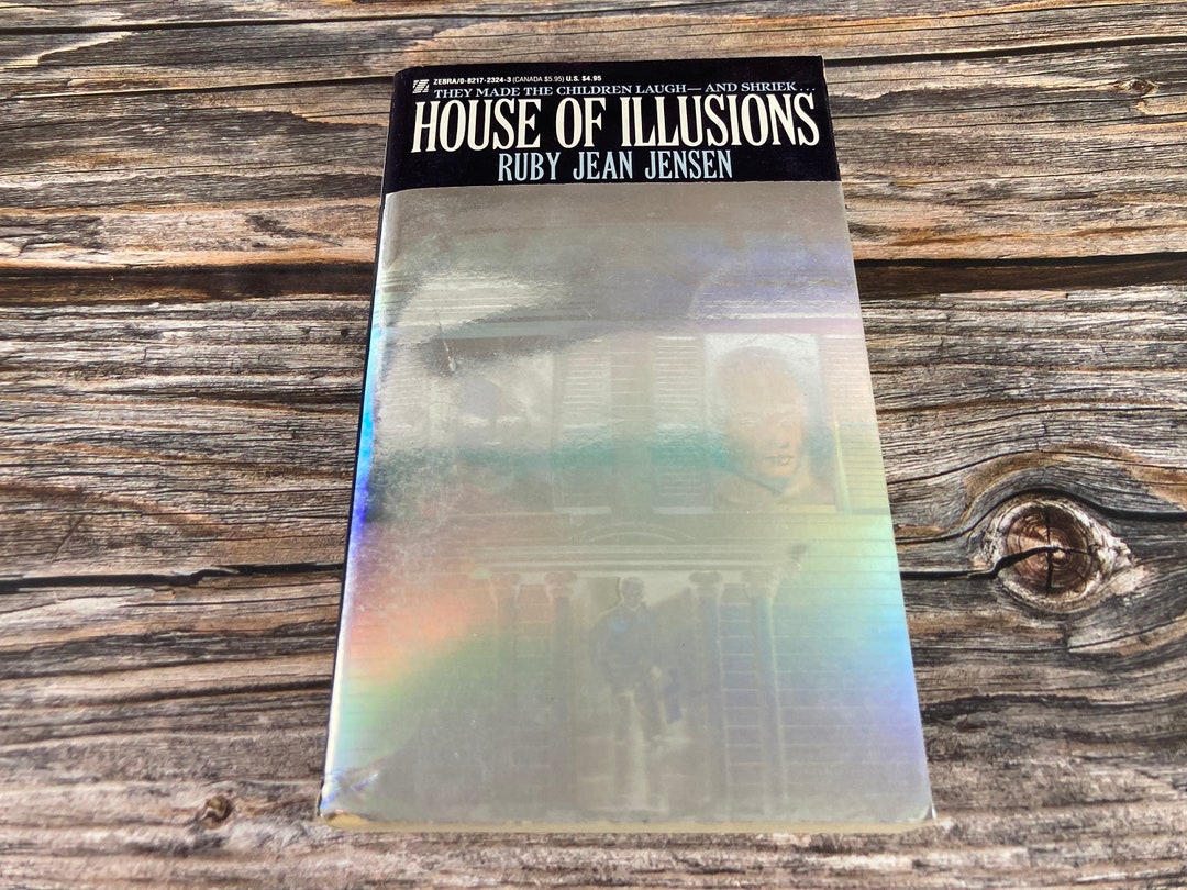 House of Illusions by Ruby Jean Jensen - Holographic Cover - Zebra ...