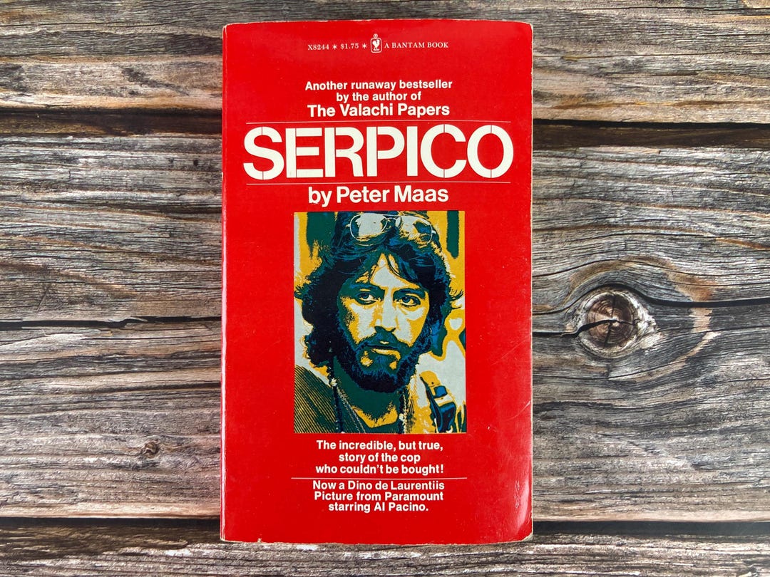 Serpico by Peter Maas- Bantam 1970s Books - Vintage Action Paperback ...