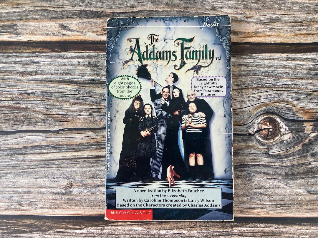 The Addams Family Novelization | Movie Tie-in Books Scholastic ...