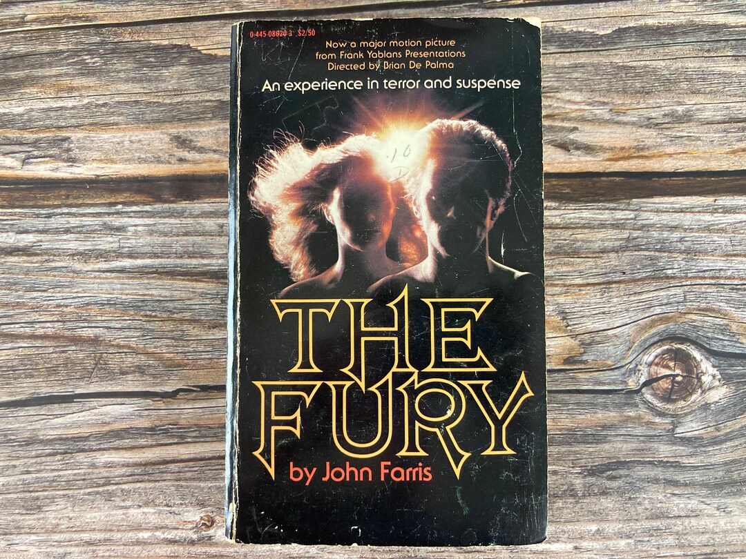 The Fury by John Farris | Popular Library - 1970s Paperback - Etsy