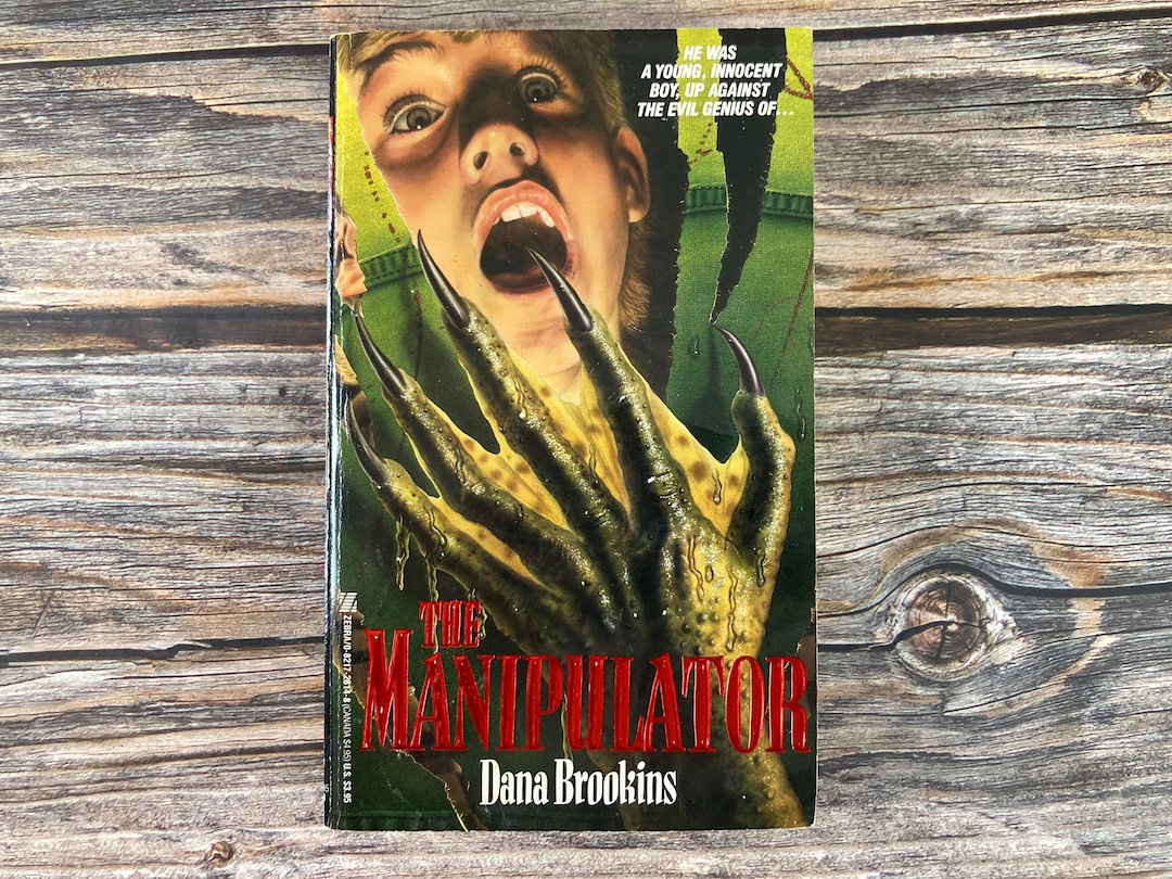 The Manipulator by Dana Brookins - Zebra Horror Books - Zebra Paperback ...