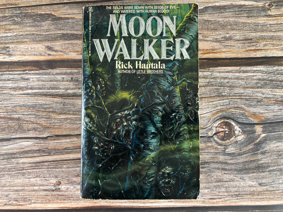 Moon Walker by Rick Hautala - Zebra Horror Books - Zebra Paperback ...