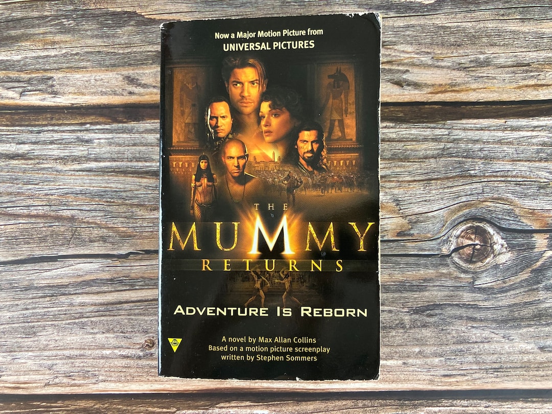 The Mummy Returns by Max Allan Collins | Horror Movie Paperback Movie ...