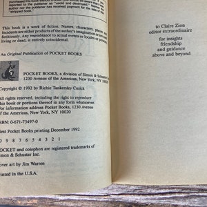 Blood Roots by Richie Tankersley Cusick - Pocket Books - 1990s Horror ...