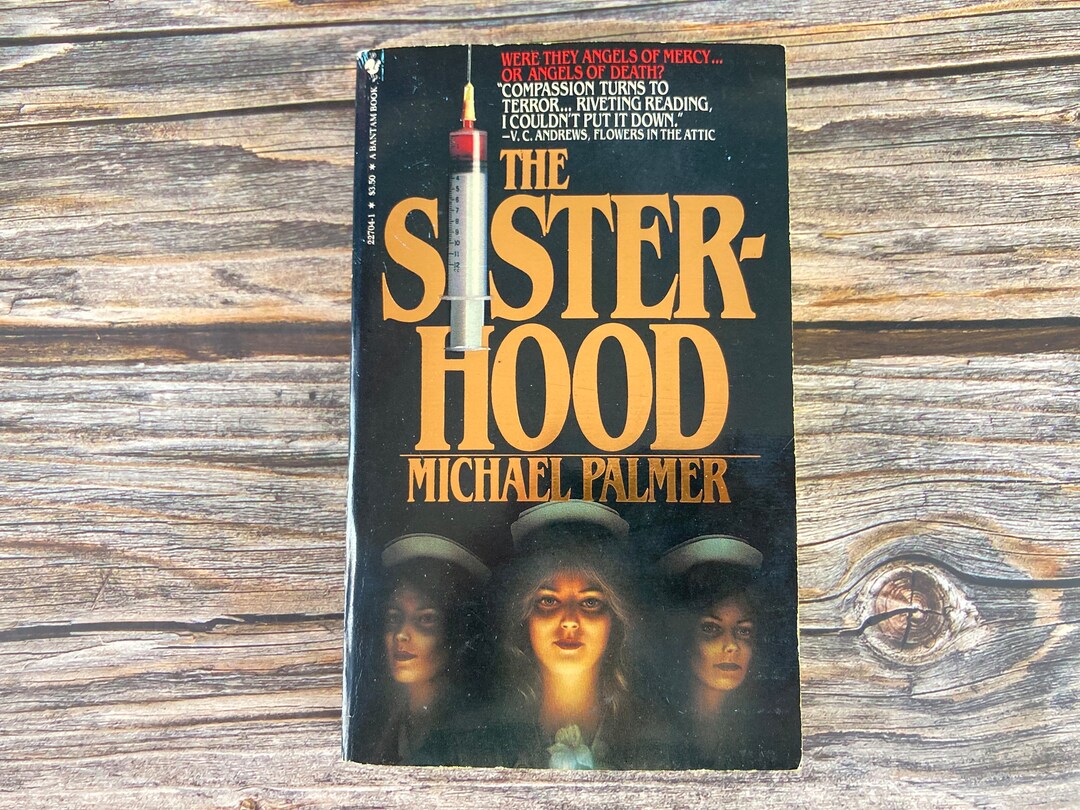 The Sisterhood by Michael Palmer Bantam Paperback Horror Books 1980s Paperback Books - Etsy